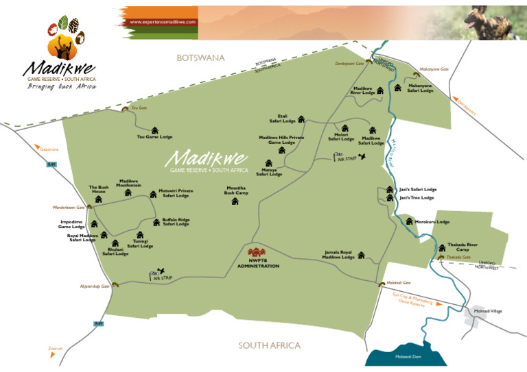 Madikwe Game Reserve Map | PDF
