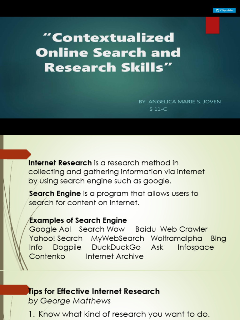 Effective Internet Research Tips & Copyright | PDF | Fair Use | Copyright