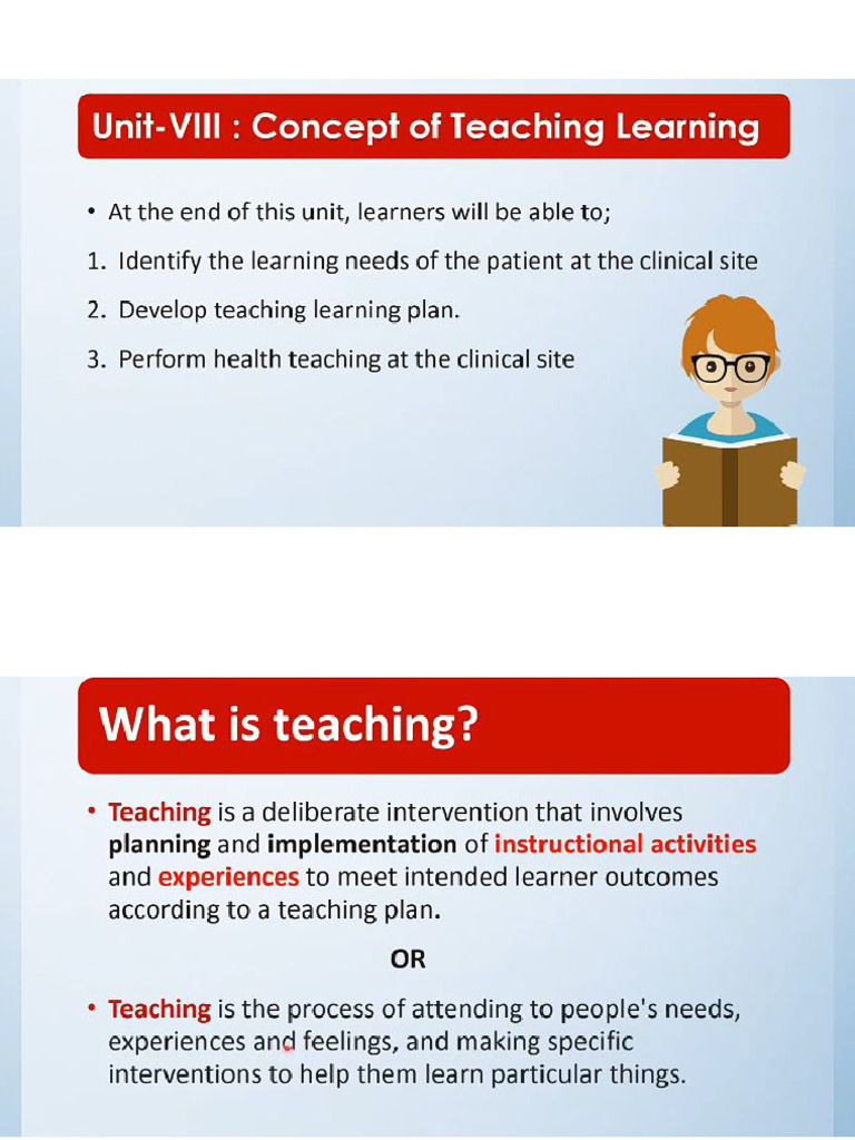 8 (Teaching and Learning) FON | PDF