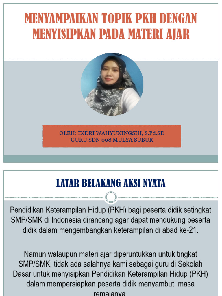 Aksi Nyata PKH | PDF