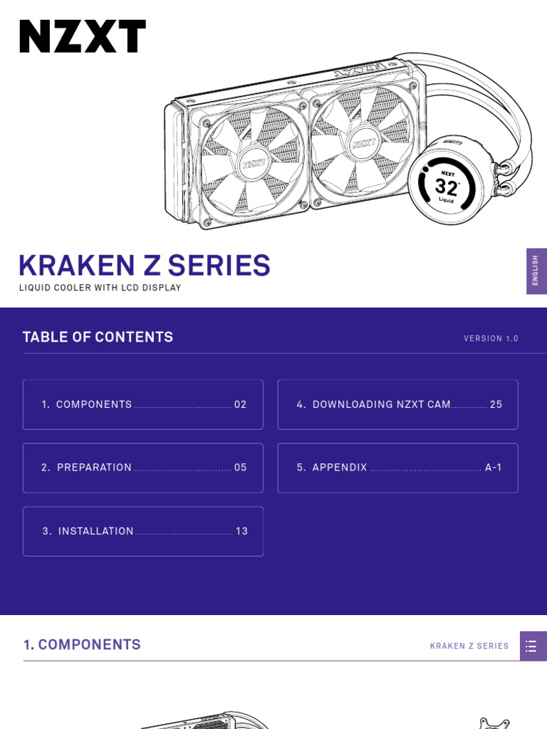 Kraken_Z-Digital_Manual-English | PDF | Computer Hardware