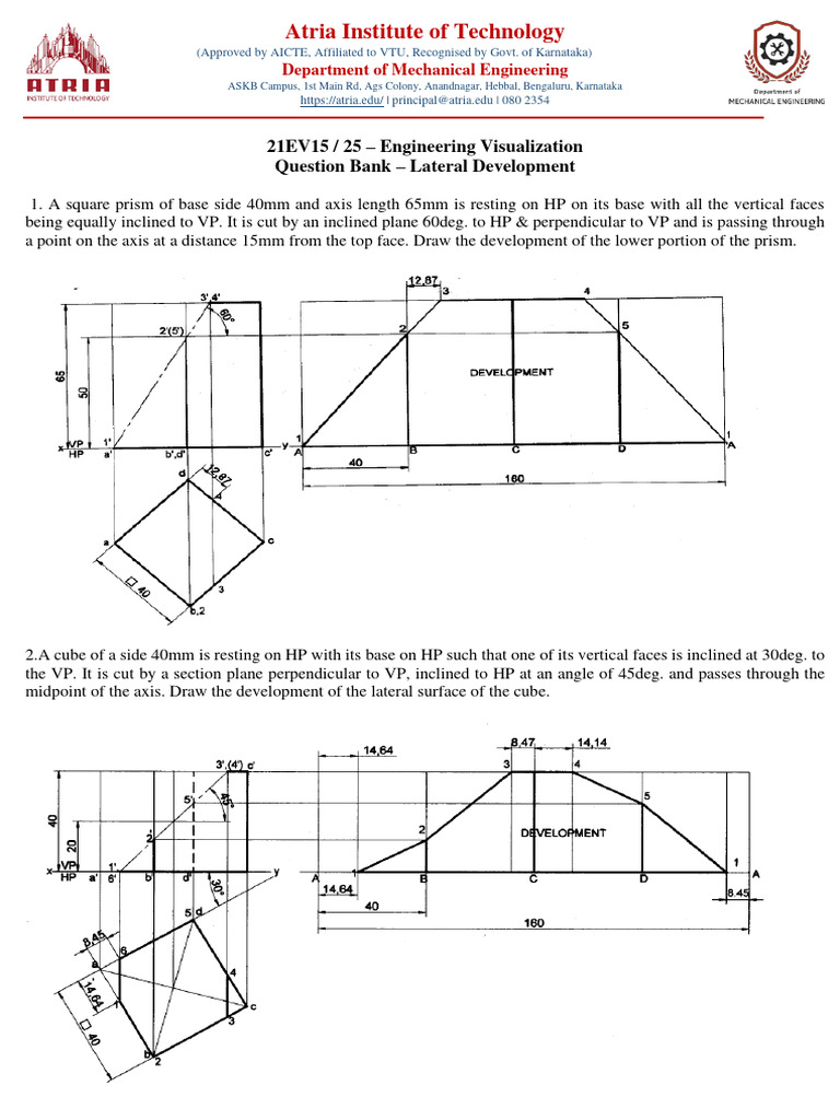 6 - Lateral Development | PDF | Classical Geometry | Elementary Geometry