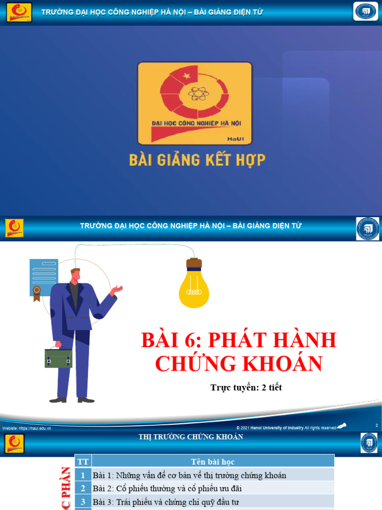 BÀI 6-TTCK - HaUI | PDF