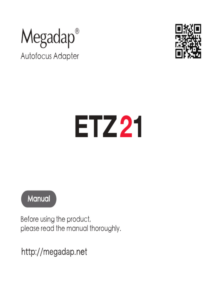 Etz21 Manual Compressed | PDF | Camera Lens | Autofocus