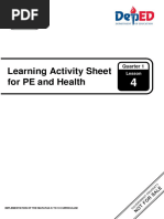 LE - Q1 - PEH 7 - Lesson 1 - Week 2 | PDF | Mental Health | Emotions