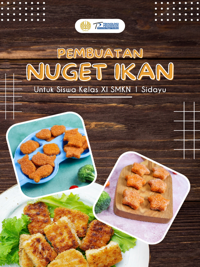 Materi Dan Bahan Penyerta Materi Pembuatan Nugget Ikan | PDF