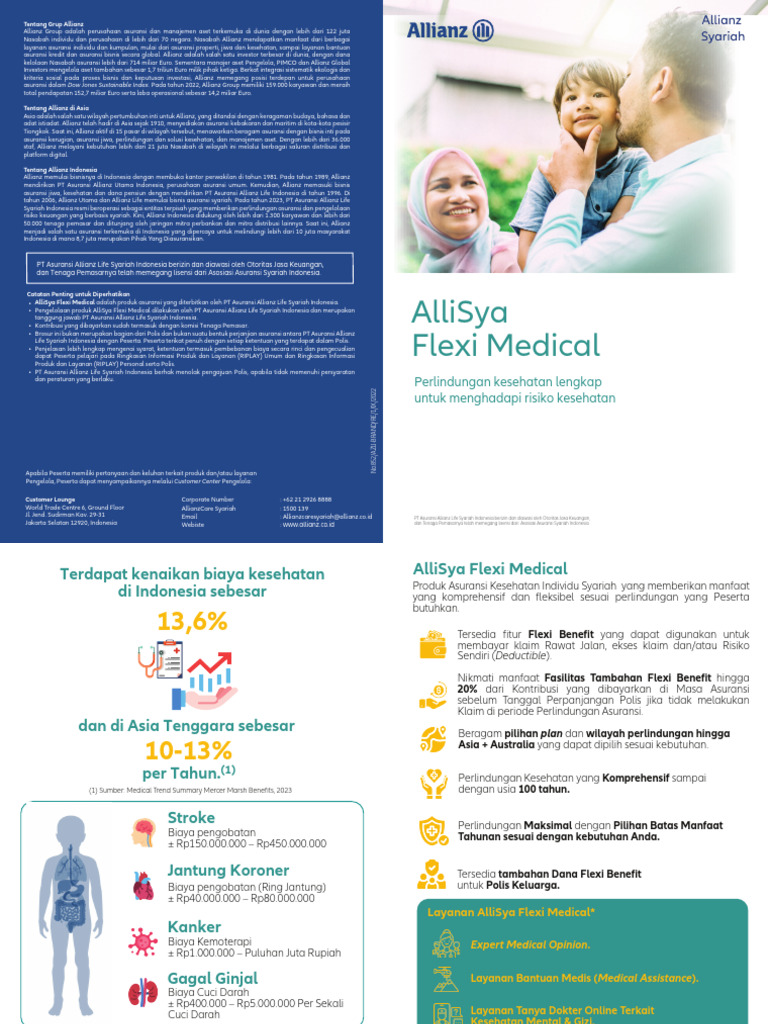 Brosur Allisya Flexi Medical | PDF