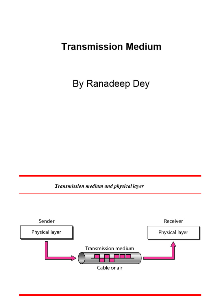 Transmission Media | PDF | Technology & Engineering