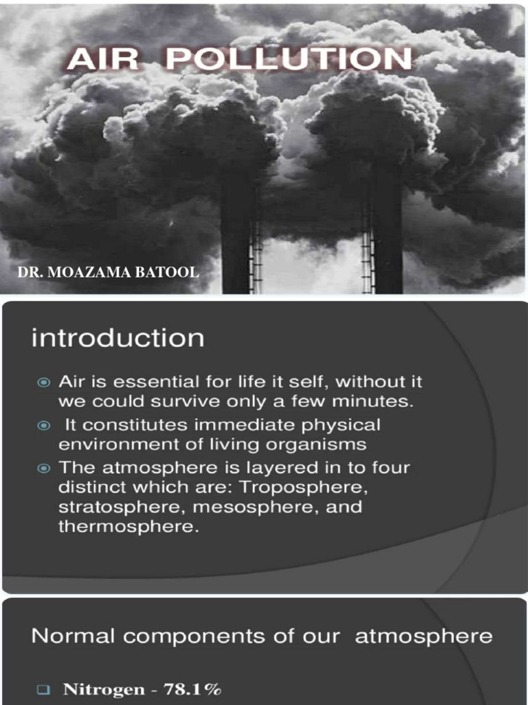 Air Pollution | PDF