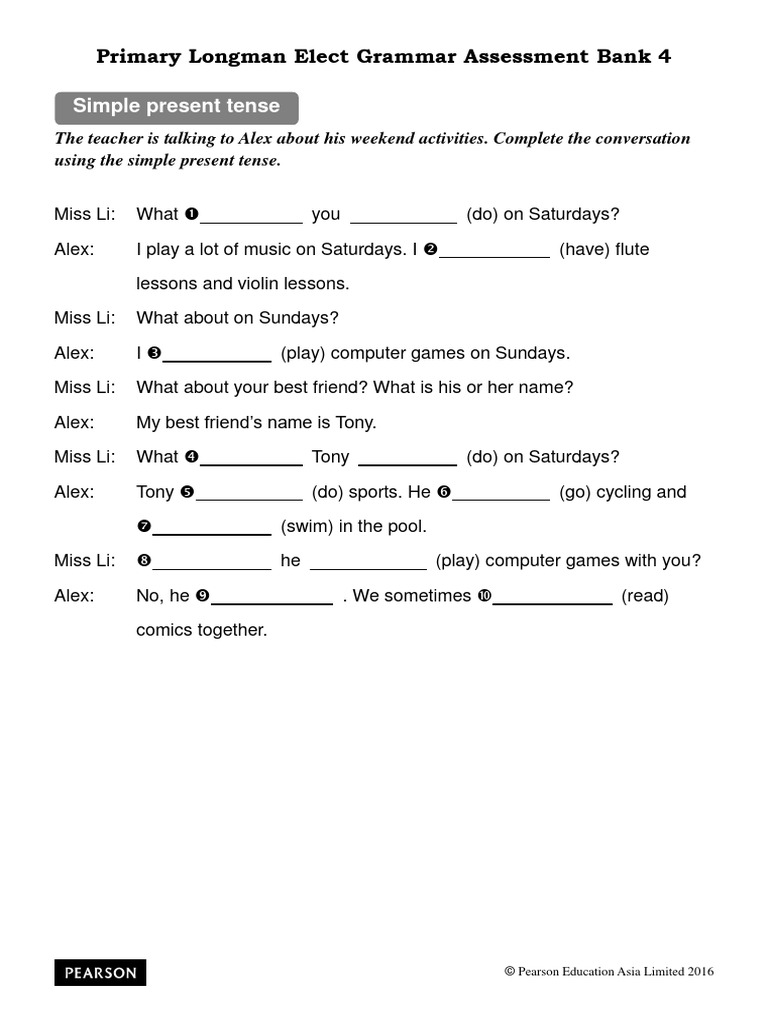 P4_Eng_Worksheet 25 | PDF