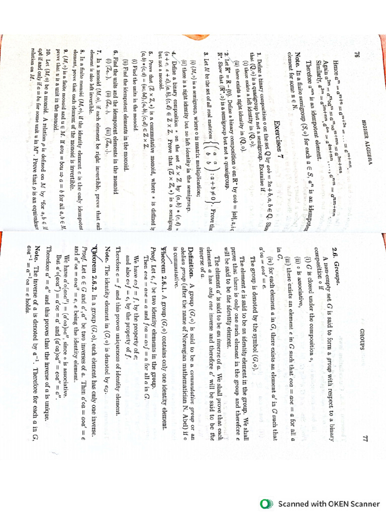 Group Theory | PDF