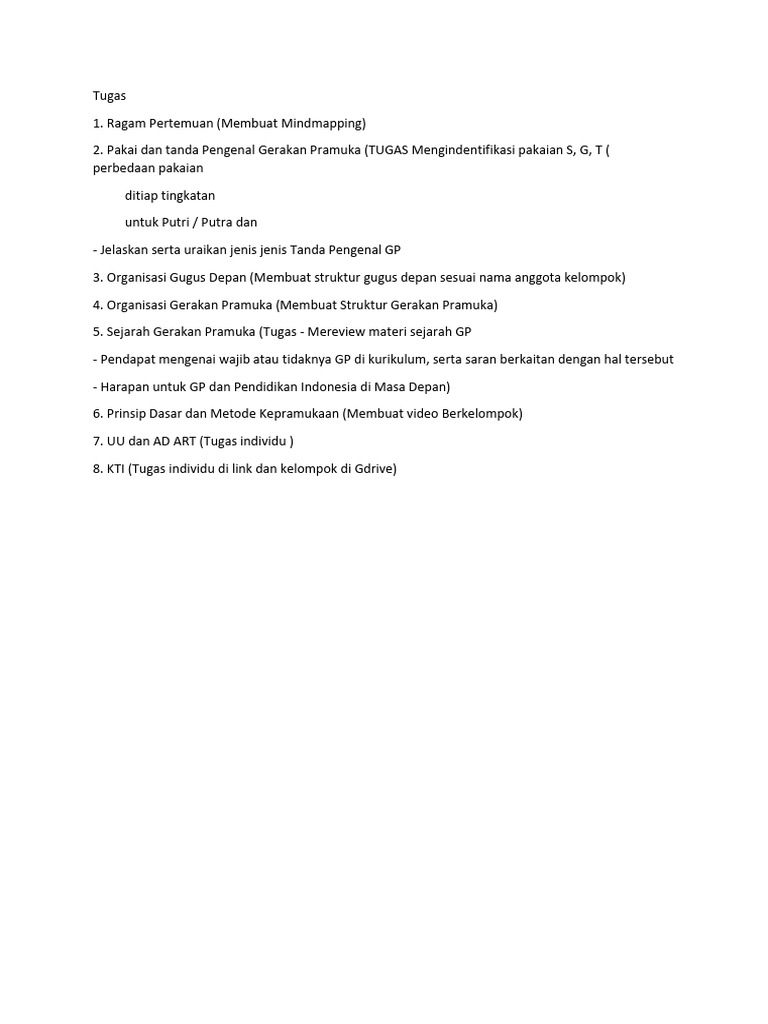 14 - G - Fajar Jamal - Informatika - Pakaian Tanda Pengenal GP | PDF