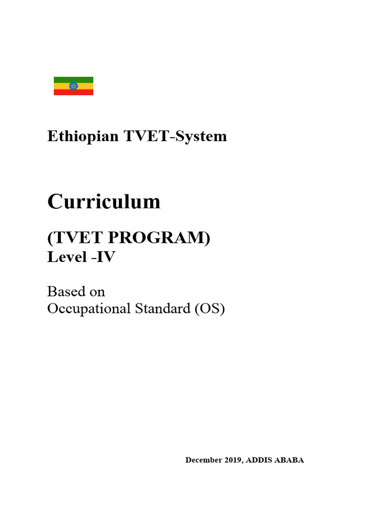 Prepare Specification | PDF | Curriculum | Specification (Technical Standard)