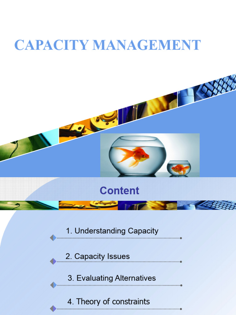 Understanding Capacity Management | PDF | Business Economics | Business