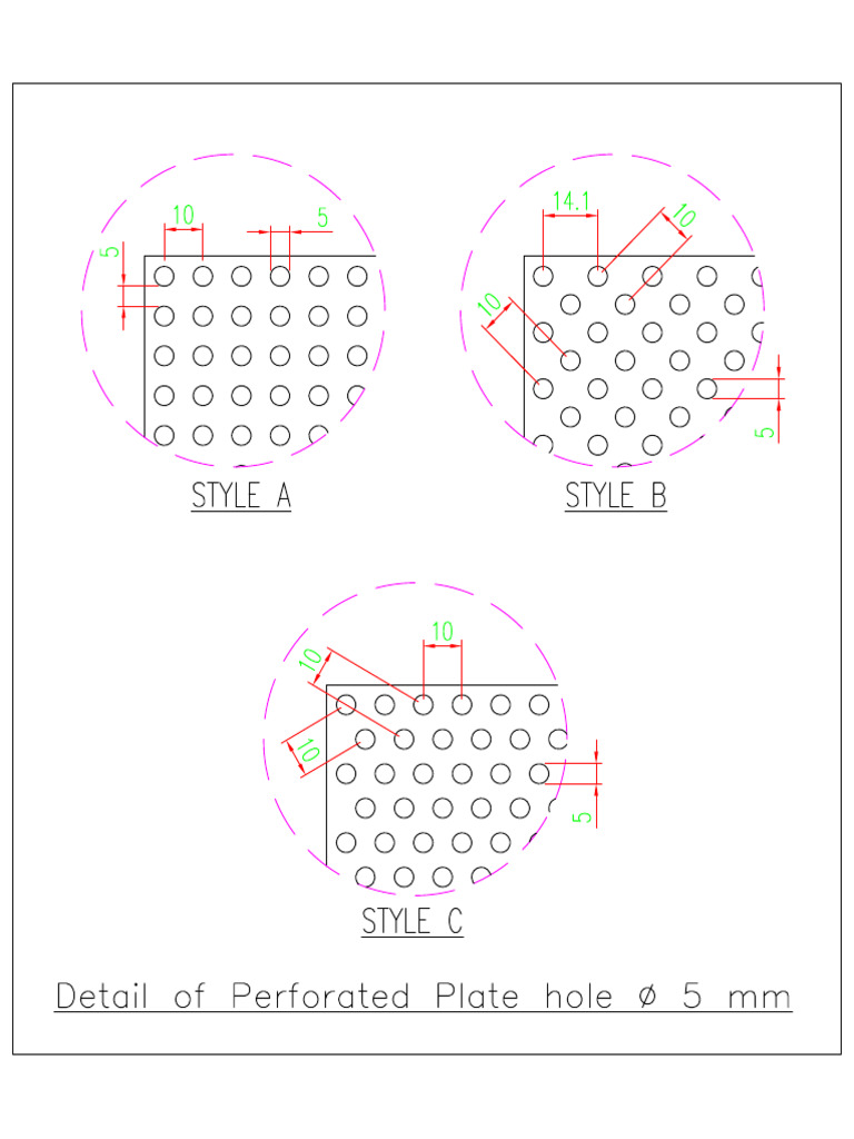 Perforated Plate 5 MM Hole | PDF
