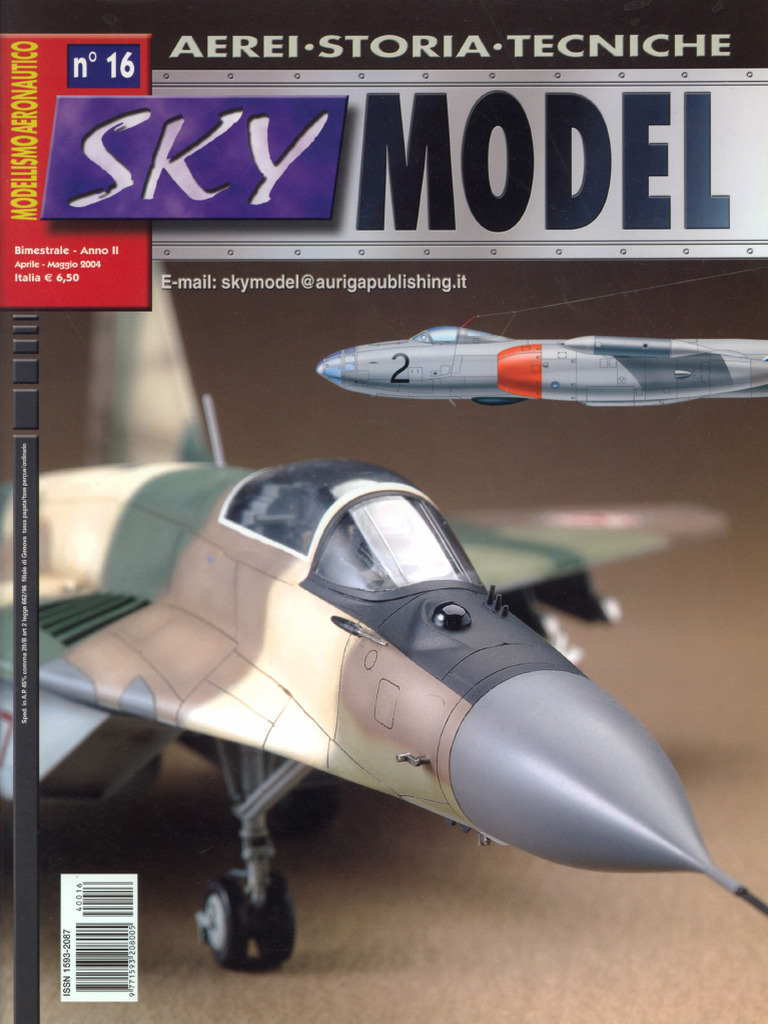 Sky Model - 016 - Westland Wyvern, Dfs 230, Us Navy Fighters, Il-28, Mig-29, Caproni 101 D | PDF