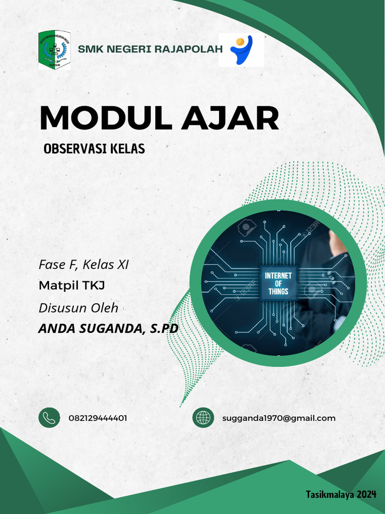 Modul Ajar MPP TKJ Fase F - Iot | PDF | Karier & Perkembangan