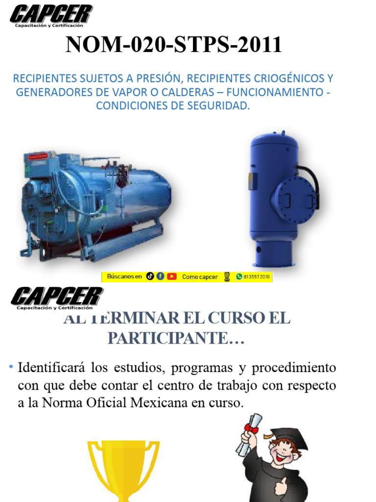 8. Recipientes bajo presion NOM-020-STPS-2011(2) | Descargar gratis PDF ...