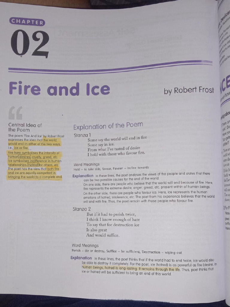 Fire and Ice | PDF