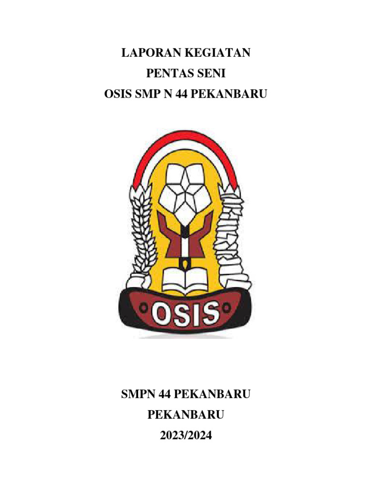 Tw4 Laporan Kegiatan Pentas Seni Class Meeting Pdf