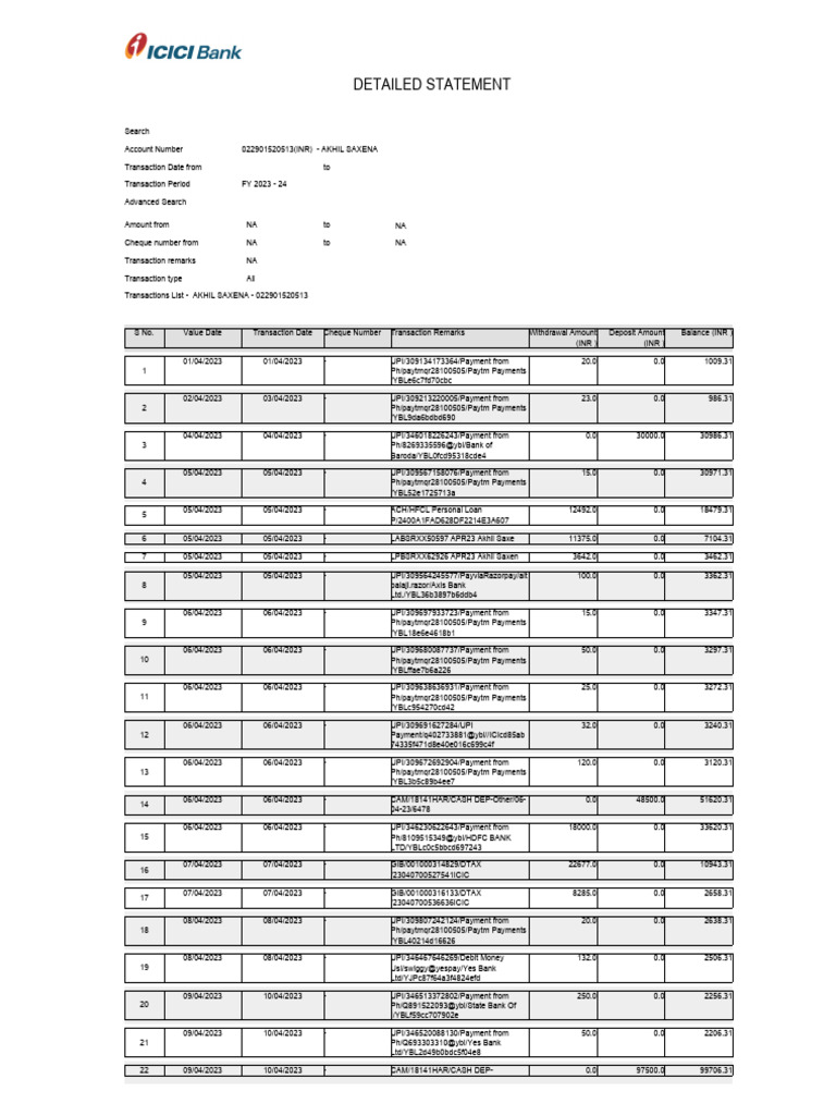 OpTransactionHistoryTpr01 07 2024 | PDF | Payments | Cheque