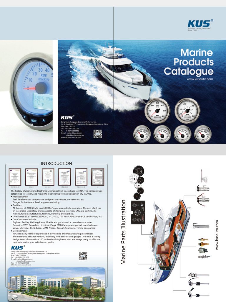 KUS Marine Instrumentation Overview | PDF | Electrical Engineering
