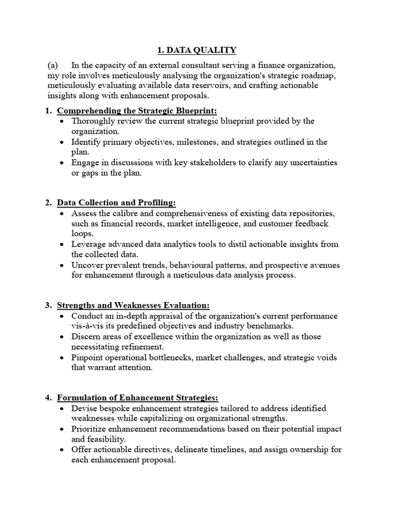Data Quality and Preparation Strategies | PDF | Machine Learning | Security