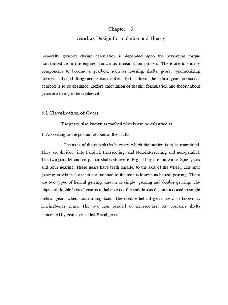 Chapter3 | PDF | Gear | Force