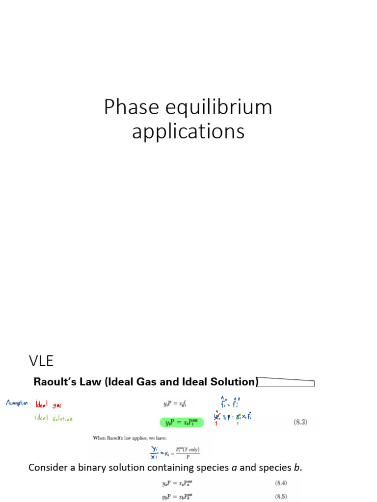 Phase Equilibrium and Diagrams Explained | PDF | Homogeneous Chemical ...