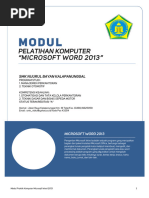 Modul Pembelajaran Microsoft Office 2010 | PDF