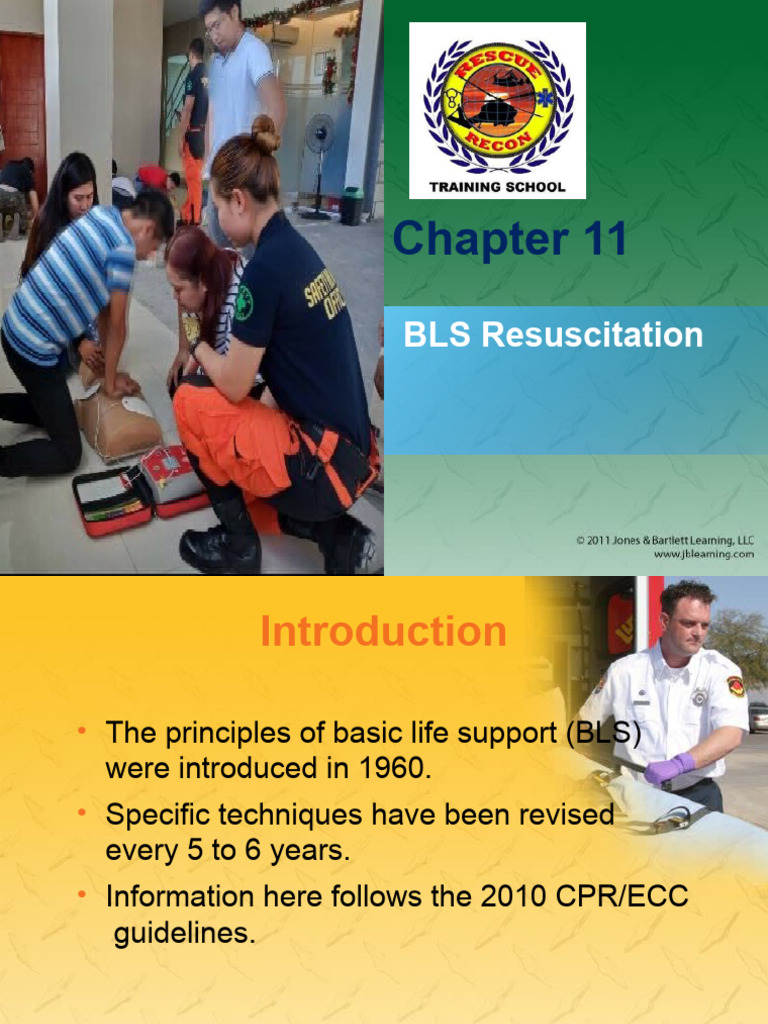 Chapter 11 BLS Resuscitation | PDF | Cardiopulmonary Resuscitation ...