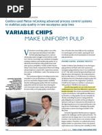 Kappa Number Control in Kraft Pulping | PDF | Pulp (Paper) | Paper