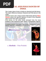 List of Folk Dances of India, State Wise | PDF | Dances
