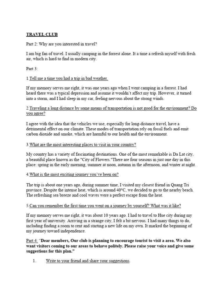 Travel Club B N M I | PDF | Earth Sciences