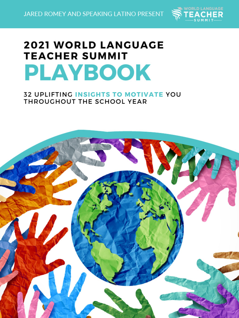 2021 World Language Teacher Summit Playbook | PDF | Teachers | Learning