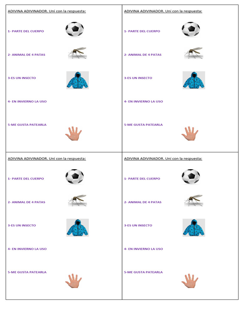 Adivina Adivinador | PDF