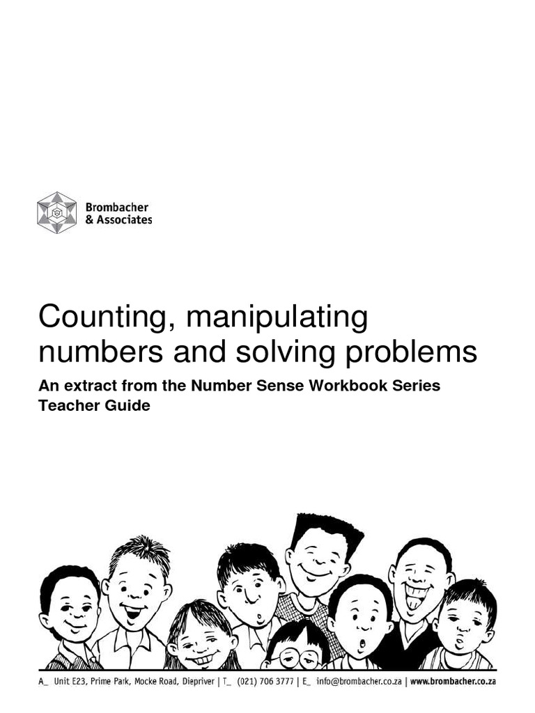 Counting Man-Numbers Problem-Solving2014 | PDF | Mathematics | Teachers