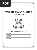 Vehicle Log Book Template | PDF