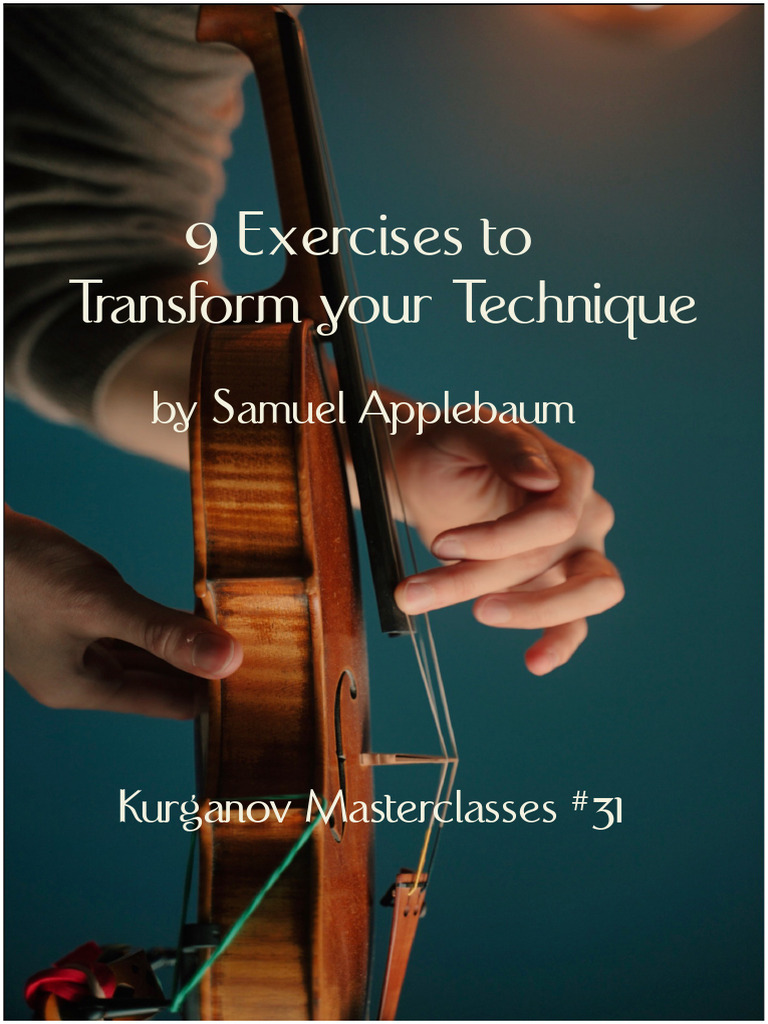 Applebaum Exercises | PDF | Violin | String Instruments