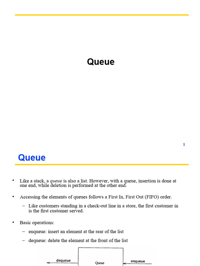 Unit4 Queue Updated Pdf Queue Abstract Data Type Algorithms And 2501