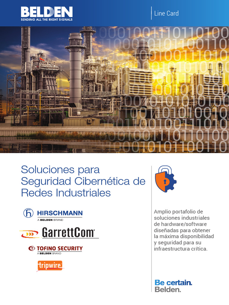 Cyber-security-line-card Lc Inds Bdc 0218 Esp | PDF | Cortafuegos ...