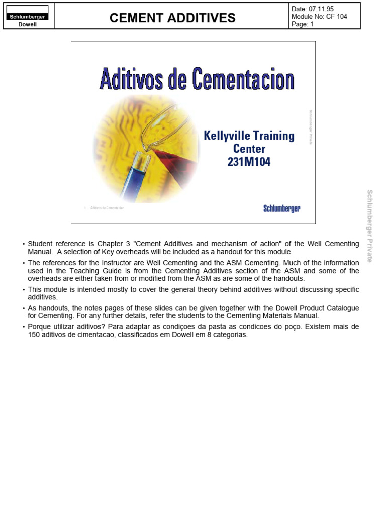 Español Cement Additives | PDF | Cemento | Ingeniería de Edificación