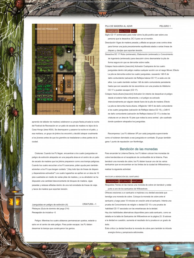 Invocación de Bendiciones en Willowshore | PDF