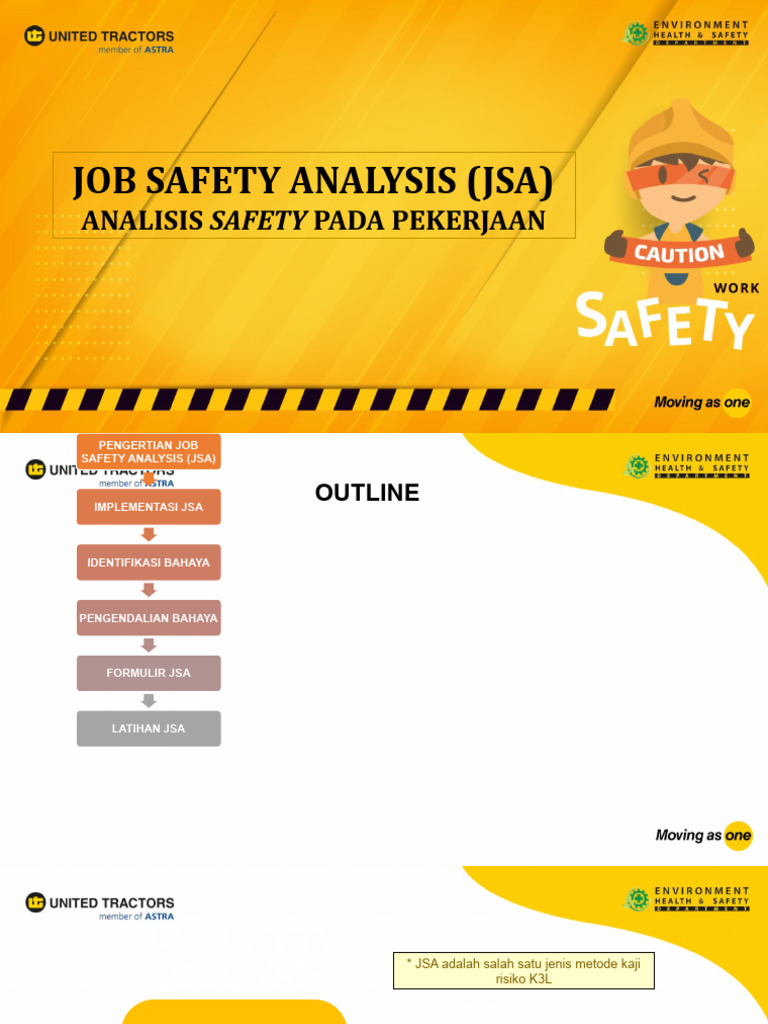Materi Job Safety Analysis (JSA) | PDF