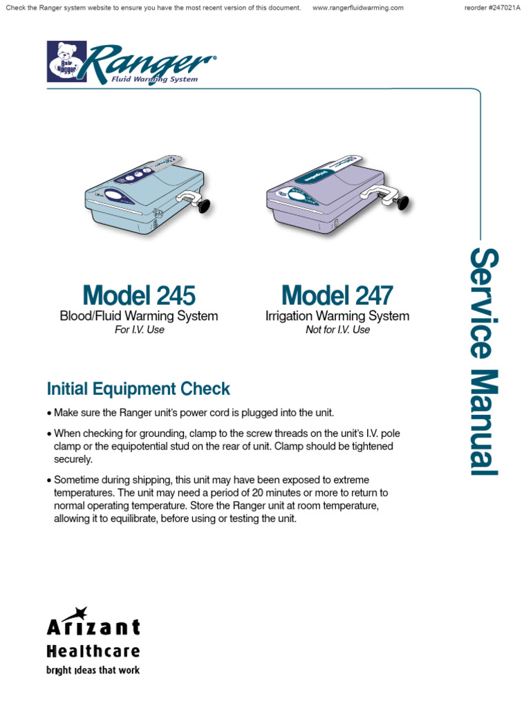 Ranger 245-247-Service Manual | PDF | Alternating Current | Thermocouple