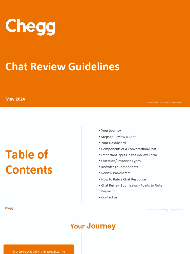 Chat Review Guidelines.01 | PDF | Knowledge | Procedural Knowledge