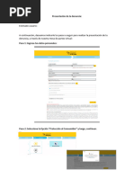Envío de Documentos a Indecopi | PDF | Informática