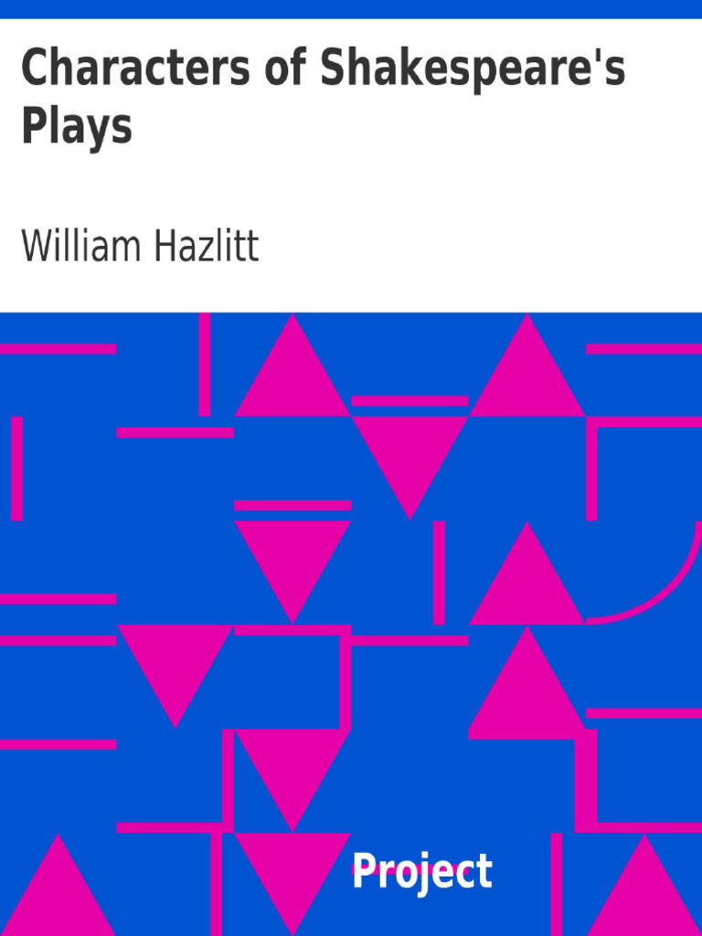Characters of Shakespeares Plays | PDF | William Shakespeare | Samuel ...