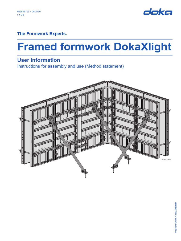 Doka X Light | PDF | Safety | Occupational Safety And Health
