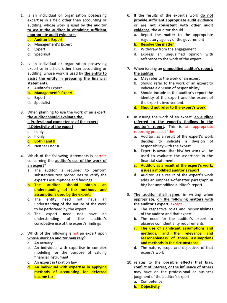 QUIZZES-MS-DELEN | PDF | Audit | Outsourcing